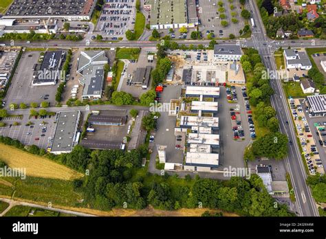 Aerial View Soest District Motor Vehicle Registrations And TÜv Nord