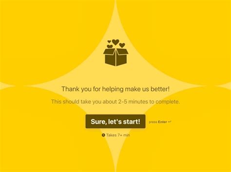 Value Proposition Survey Typeform Template