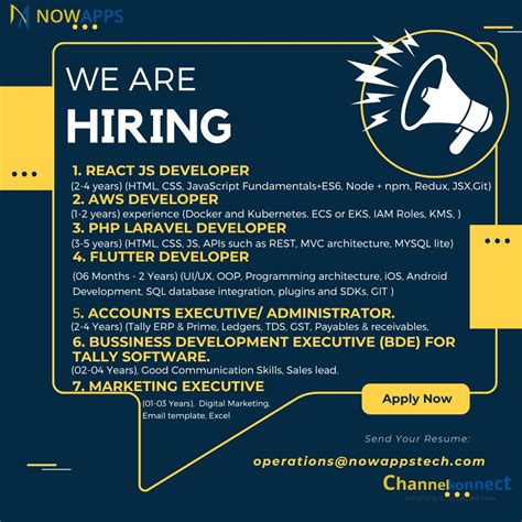 Phplaravel Reactjs Flutter Aws Marketingexecutive Busineesdevelopmentexevutive
