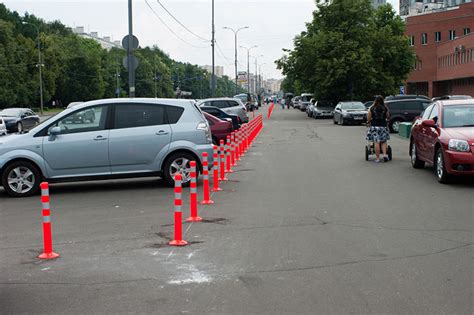 Ограждение парковочного пространства