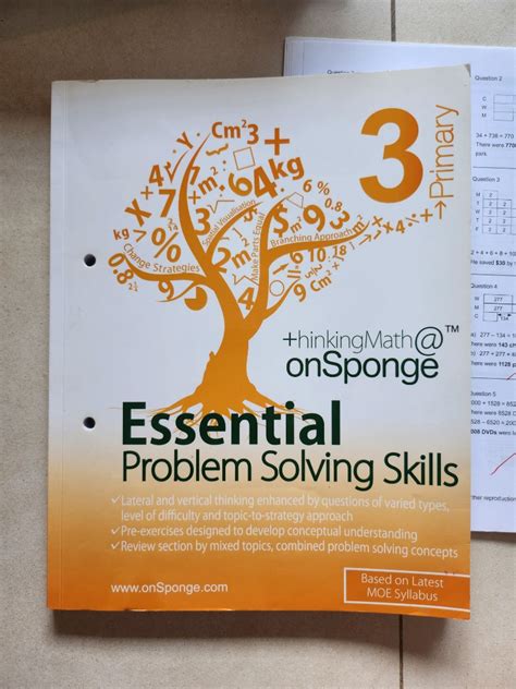 P3 On Sponge Essential Problem Solving Skills Hobbies And Toys Books