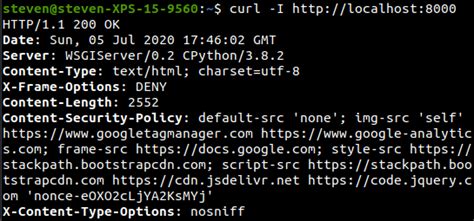 getting started with content security policy using django laac technology