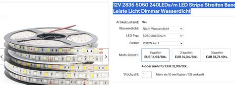 RGB W In LED Strip Mit Arduino Erstes Projekt Deutsch Arduino Forum