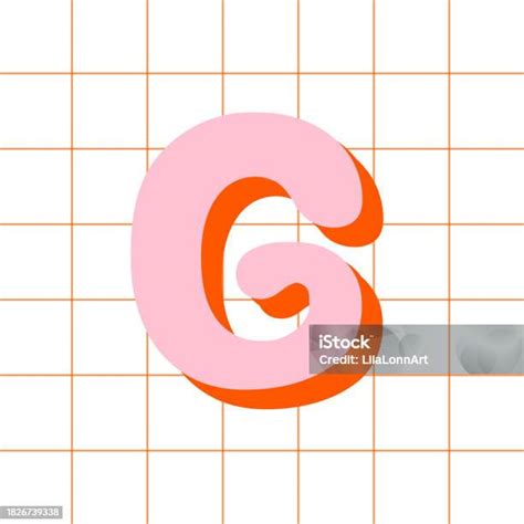 손으로 그린 낙서 대문자 G 대문자 현대적인 디자인 손으로 쓴 영어 단일 Abc 문자 기호입니다 영어 알파벳의 손으로 그린 글꼴 스타일 0명에 대한 스톡 벡터 아트 및 기타