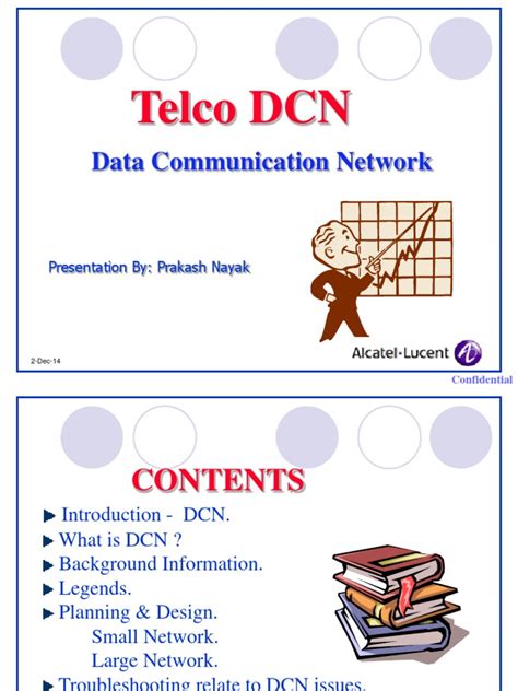 Telecommunication Network Dcn Network Pdf Local Area Network