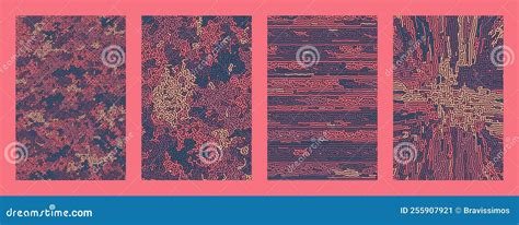 Vector Abstract Background Bio Diffusion Coral Optical Stock Vector Illustration Of Natural