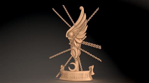 The Shield Sakura Card Captor 3d Model 3d Printable Cgtrader