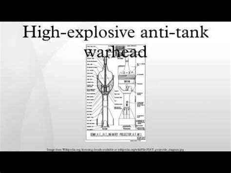 High Explosive Anti Tank Warhead YouTube