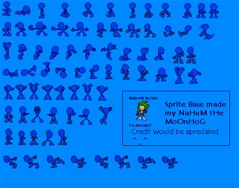 Sprite Base By Lunatic1510 On Deviantart