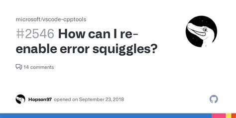 How Can I Re Enable Error Squiggles · Issue 2546 · Microsoftvscode