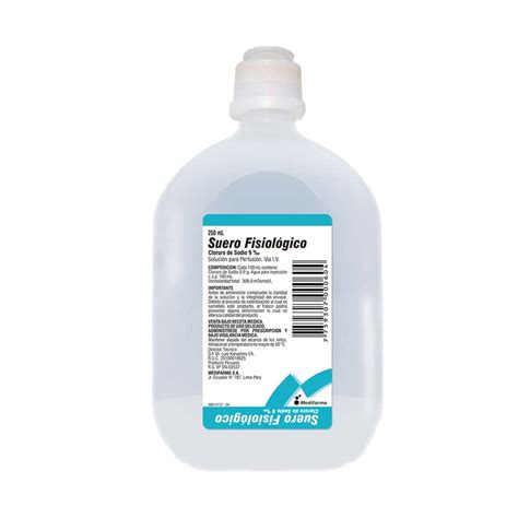 Suero Fisiológico 9 Solución Para Perfusión Inkafarma