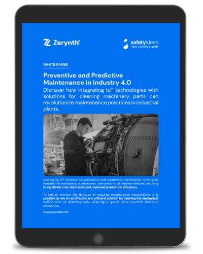 Preventive And Predictive Maintenance In Industry 4 0 White Paper