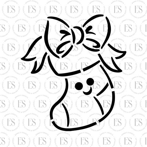 Pyo Christmas Stocking Stencil Emmas Sweets