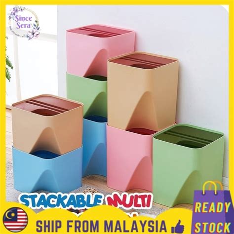 🔥 Hot Item 🔥 Bakul Serbaguna Stackable Multi Purpose Bin For Storage