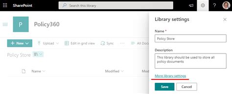 How To Link Fields In Your Policy Template To An O365 Library