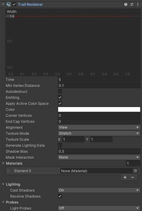 【unity】trail Rendererで軌跡を表示させる方法を解説｜toconakistech
