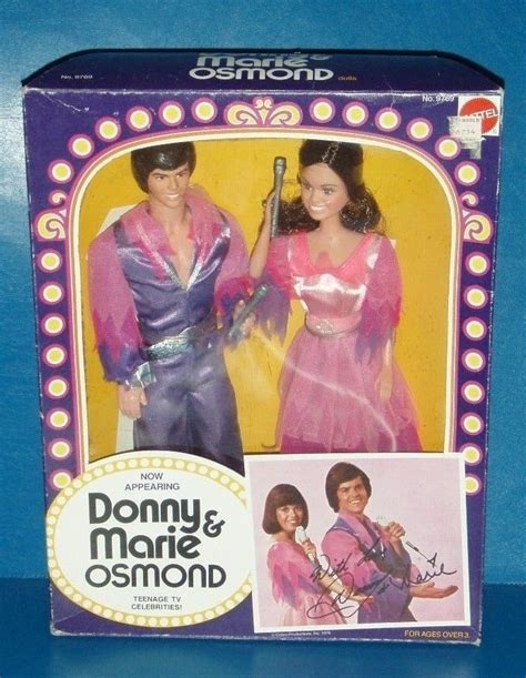 Donny And Marie Osmond Dolls 1976 Mattel Original Packaging 1976