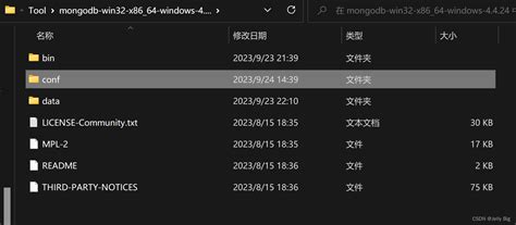 新手mongodb下载安装部署教程windows平台（巨详细教程！！！） csdn博客
