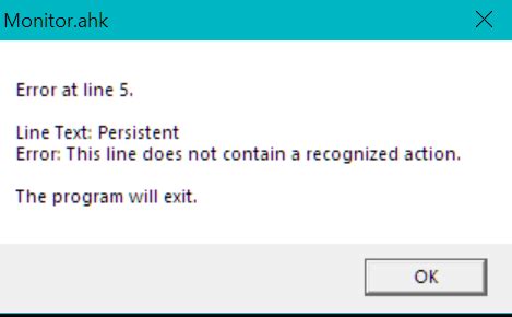 Monitor AHK Error Issue EvilC AutoHotInterception GitHub
