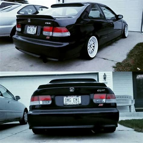 Black Honda Civic Coupe And More