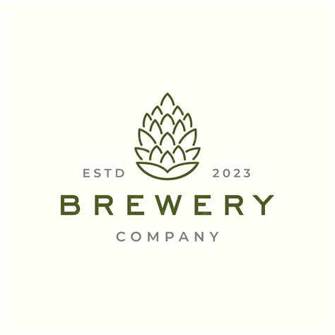 Premium Vector Brewery Logo Vector Hipster Retro Vintage Label Illustration