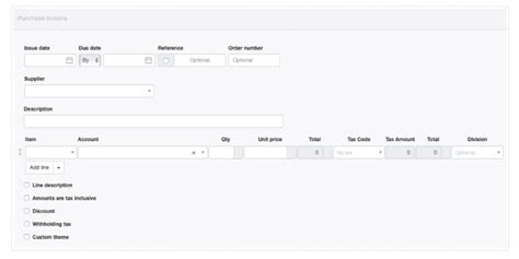 Purchase Invoice Tab BC Bookkeeping Tutorials Dwmbeancounter Com