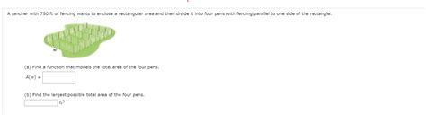 Solved A Find A Function That Models The Total Area Of The Chegg