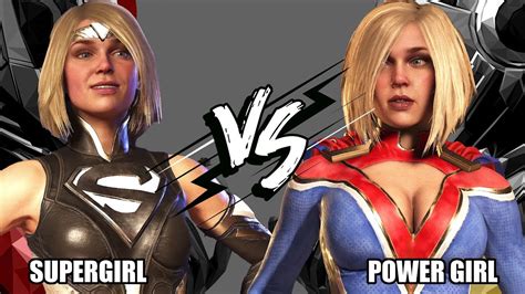 Injustice 2 Supergirl Vs Power Girl Very Hard Fury Play Youtube