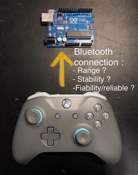 Xbox One S Controller Connects To Arduino Via Bluetooth Signal R