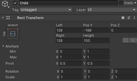 【unity】recttransformを理解したい 怠惰な日々にさよならを