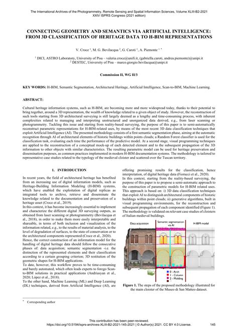 pdf connecting geometry and semantics via artificial intelligence