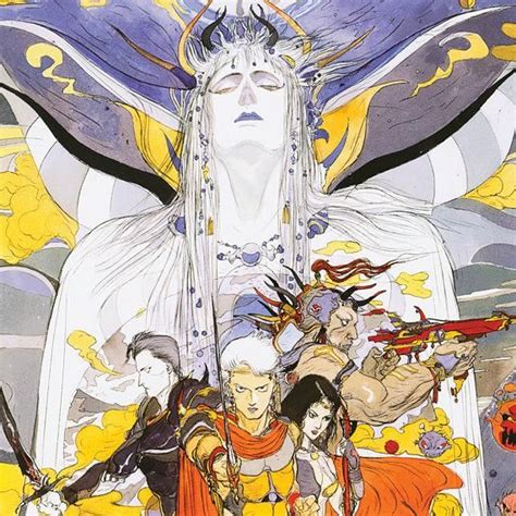 Final Fantasy X Yoshitaka Amano Gothic Poster Print Final Fantasy Art
