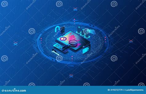 Code Signing And Integrity Verification Concept 3d Illustration Stock