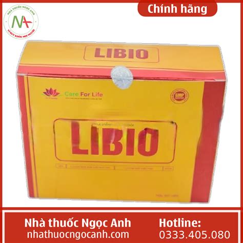 Thuốc Libio có tác dụng gì, giá bao nhiêu, mua ở đâu?