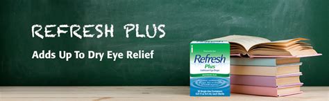 Refresh Plus Lubricant Eye Drops Preservative Free Single
