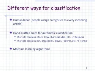 Text Classification PPT