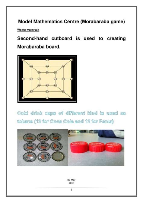 models for mathematical centre methodology 2 a