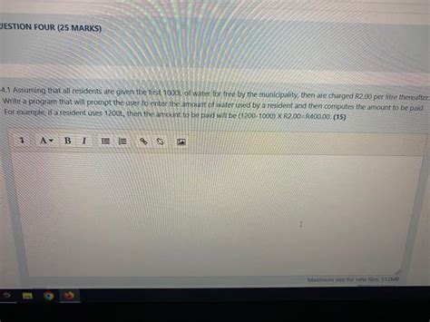 solved jestion four 25 marks 4 1 assuming that all