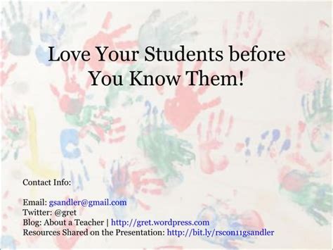 Rscon11 Creating Safe Learning Environments Ppt Education