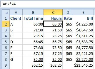 Excel Convert Time To Decimal Hours Excel Articles