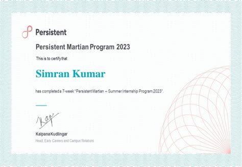 Simran Kumar On Linkedin Internship Learningjourney
