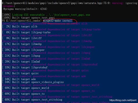 几种编译Opencv库的方法总结亲测 opencv编译 CSDN博客