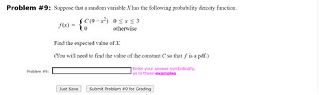 Solved Problem Suppose That A Random Variable X Has The Chegg