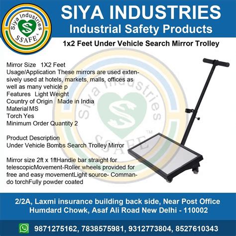 Under Vehicle Search Mirror Under Vehicle Inspection Mirror Latest