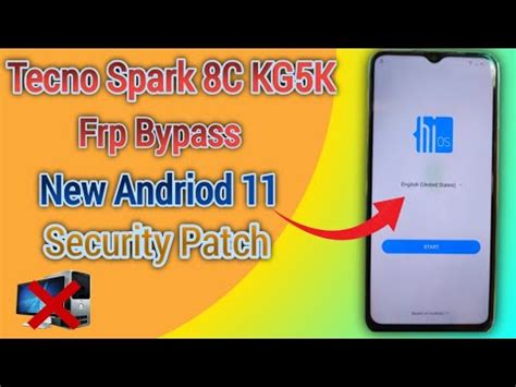Tecno Spark 8C KG5K Frp Bypass Android 11 Security Frp YouTube