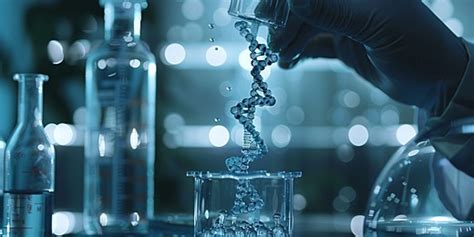 Exploring Genetics Scientist Conducting Dna Research In Lab Background Scientist Dna