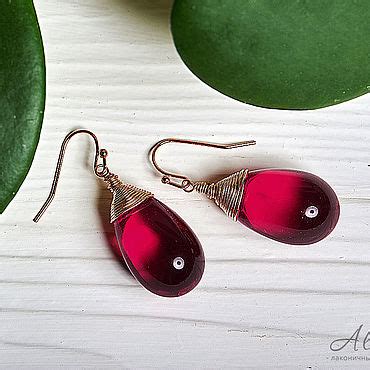 Серьги, клипсы, каффы - купить в интернет-магазине Ярмарка Мастеров ...