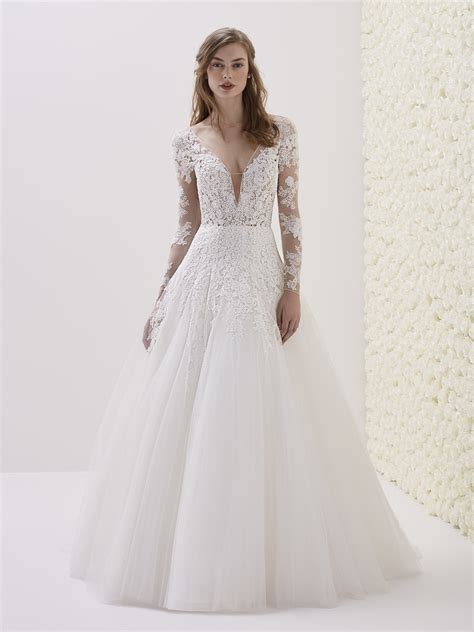 Wedding Dress A Line Long Sleeve Bestweddingdresses