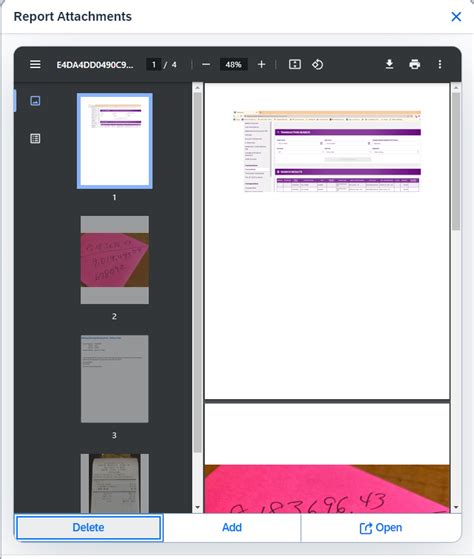 Re Not Able To Delete A Receipt Sap Concur Community