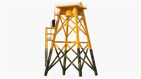 Offshore Support Structure 3d Model 49 3ds Blend C4d Fbx Max